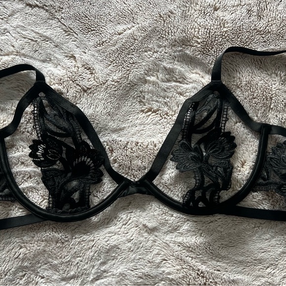Victoria's Secret | Intimates & Sleepwear | Victorias Secret Black Lace ...